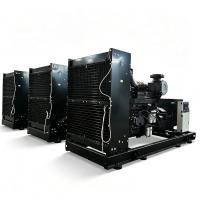 China 550KW Open Type Backup Diesel Genset with 3 Phase 60Hz / 50Hz Electric Power Plant for sale