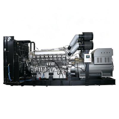 China 1200kW 3.3KV High Voltage Diesel Generator Set With 100% Copper Alternator AMF Control System for sale