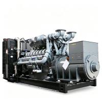 China 1200kW 3.3KV High Voltage Diesel Generator Set With 100% Copper Alternator AMF Control System for sale