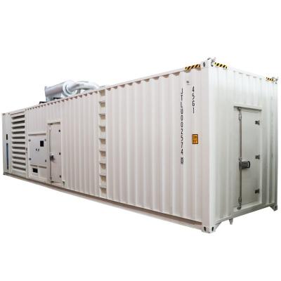 China 1500kW High Voltage Containerized Generator Set Cummins Engine Diesel Generator for sale