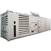 China 1500kW High Voltage Containerized Generator Set Cummins Engine Diesel Generator for sale