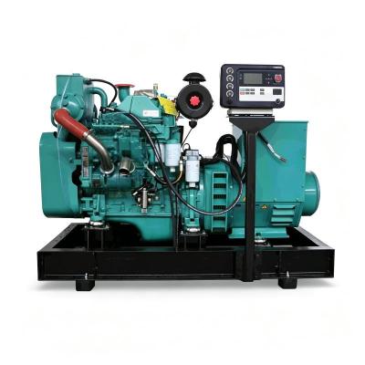 China Three Phase 40KW Marine Diesel Genset With 24V DC Electric Start Water Cooling System for sale