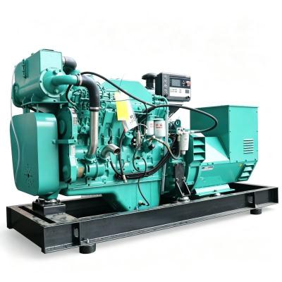 China 160KW Marine Diesel Generator Set With Auto ATS Heat Exchange Cooling For Ship Emergency Power for sale