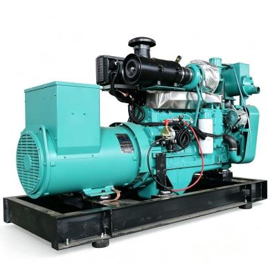 China Auto Start Marine Diesel Genset Cummins 6BTA5.9-GM100 Engine 90kW Diesel Generator for sale