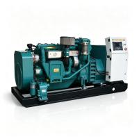 China 180kW / 225kVA Prime Power Marine Diesel Genset 3 Phase 4 Wire With Marine Heat Exchanger Cooling for sale