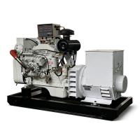 China 180kW / 225kVA Prime Power Marine Diesel Genset 3 Phase 4 Wire With Marine Heat Exchanger Cooling for sale