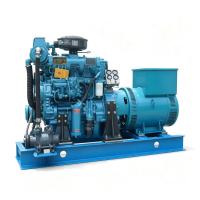 China 180kW / 225kVA Prime Power Marine Diesel Genset 3 Phase 4 Wire With Marine Heat Exchanger Cooling for sale