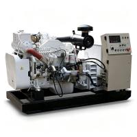 China 180kW / 225kVA Prime Power Marine Diesel Genset 3 Phase 4 Wire With Marine Heat Exchanger Cooling for sale