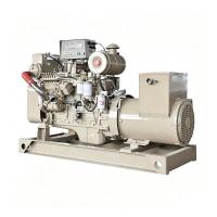 China 180kW / 225kVA Prime Power Marine Diesel Genset 3 Phase 4 Wire With Marine Heat Exchanger Cooling for sale
