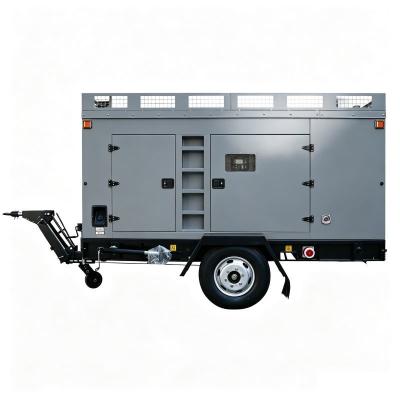 China 80KW 3 Phase Mobile Trailer Diesel Generator with ATS for Outdoor Power Supply for sale