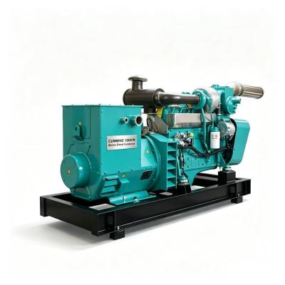 China Open Frame Marine Diesel Generator Set 100KW For Fishing Vessels Cargo Ships for sale