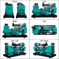 China Open Frame Marine Diesel Generator Set 100KW For Fishing Vessels Cargo Ships for sale