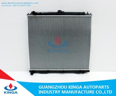 China Water - Cool Aluminum Auto Radiator For Nissan Navara D40 4CYL Diesel Manual Transmission Type for sale