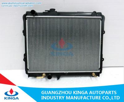 China Aluminum Core Toyota Automotive Radiator For HILUX 2.4 PA26 / AT Silver for sale
