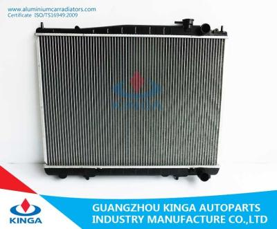 China Nissan Terrano aluminum auto radiator High Performance with Tube - fin for sale