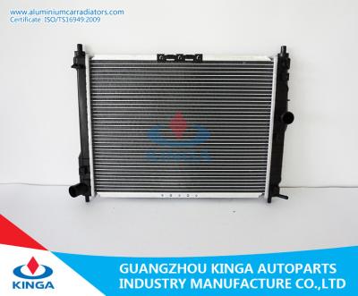 China Auto Vans Jeeps Daewoo Radiator For Nubria Mt  Aluminum Core With Plastic Tanks for sale