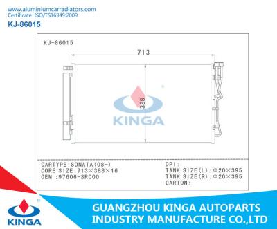 China HYUNDAI Condenser for SONATA(10-) with OEM 97606-3R000 AC Condenser Auto for sale