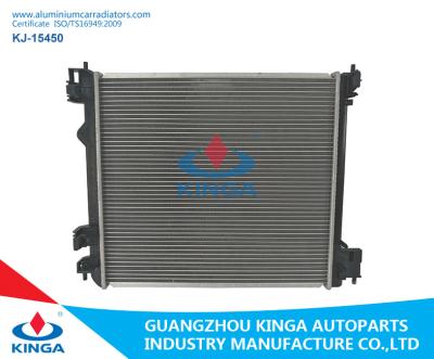 China 2015 NISSAN QASHQAI J11 Aluminium Car Radiators / Silver Color Plastic Radiator Replacement for sale