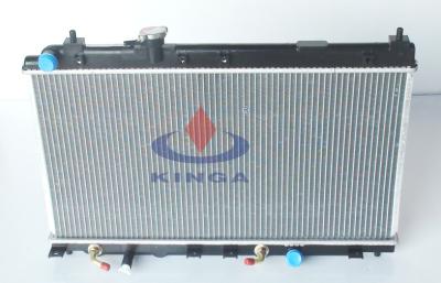 China Small Honda Aluminum 2003 GD6 FIT / CITY Radiator plastic tank , Oil Cooler 19010-REJ-W51 for sale