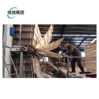 China 8000 KG Capacity Wood Drying Machine Industrial Veneer Dryer with Hydraulic Hot Press for sale
