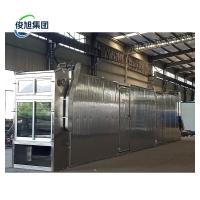 China Fully Automatic Grass Drying Machine Belt Drying Line Easy Operation and Advantageous for sale