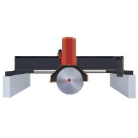 China Multi Disc Bridge Stone Block Cutting Machine QQJ-2500 3500mm Cutting Length 45kW Motor for sale