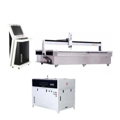 China CNC Water Jet Cutting Machine 440Mpa High Pressure Stone Metal Cutter for sale