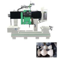 China 5 Axis Baluster Stone Cutter Machine 11kw PLC Controlled Pneumatic Fastening for sale