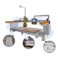 China 5axis Table Granite Marble Cutting Machine CNC Bridge Saw Sink Kitchen Countertop for sale