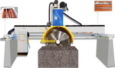 China 3000mm Multi Blade Stone Block Cutting Machine for Granite Marble 55kW for sale