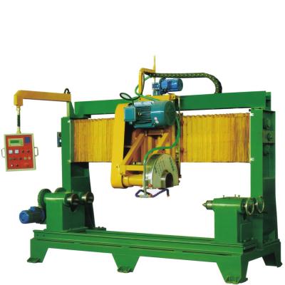 China Single Blade Stone Baluster Profiling Machine PLC Control 600mm Cutting Diameter 3200kg for sale