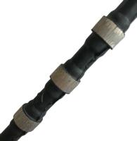 China Rubber Diamond Wire Saw for Granite Quarrying 11.5mm 40 Beads per Meter for sale