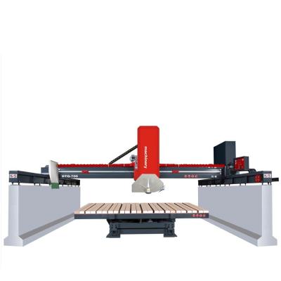 China Bridge Type Infrared Stone Saw Cutter Machine 3200x2000mm PLC Control for sale