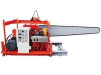 China Stone Chain Saw Machine for Marble Mining 37kW Rail Type Cutting Equipment for sale