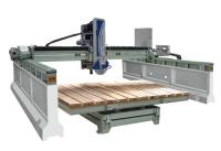 China Stone Slab Cutting Machine 3200x3200mm PLC Controlled Granite Bridge Saw 15kw for sale