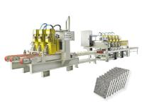 China Automatic Stone Trimming Machine DZQ-400 80-110kw Multi-Blade Granite Marble Edge Cutter for sale