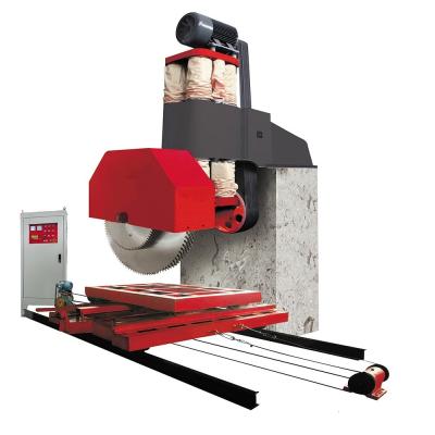 China Single Arm Column Block Cutting Machine 75kw 1650mm Blade Hydraulic Stone Cutter for sale