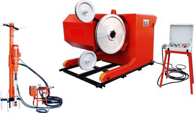 China Wire Saw Quarry Mining Machine 30-90KW 8P Motor Full Automatic Double Control for sale