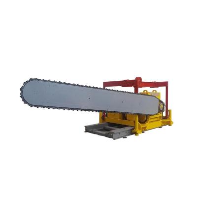 China Quarry Chain Saw Machine 3000mm Cutting Depth 53kw for Marble Granite Stone Mining for sale