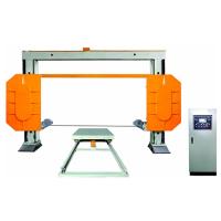 China PLC Wire Saw Machine for Stone Squaring 1500mm Block Cutting 7.5kW for sale