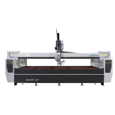 China High Pressure Marble Water Jet Cutting Machine 0.1mm Accuracy 380V for sale
