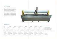 China CNC Water Jet Stone Cutting Machine 800 Bar 12 Inch Cutting Capacity for sale