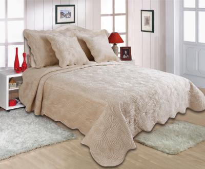 China Reversible Hypoallergenic QUILT/BED SPREAD with Soft Polyester Filling for sale