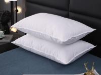 China Breathable Fluffy Microfiber Pillow Headrest Downproof Cover Microfiber Bed Pillow for sale