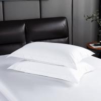China Hypoallergenic Solid Color White Pillow Covers Luxury Pillow Covers Customized Color for sale