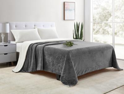 China Extra Thick And Super Soft Warm Fleece Blanket For Bed Home for sale