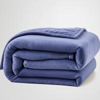 China Soft Fleece Comforter Winter Warmth Level Customized Color Providing Soft Comfortable Bedding Experience for sale