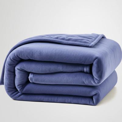 China Soft Fleece Comforter Winter Warmth Level Customized Color Providing Soft Comfortable Bedding Experience for sale