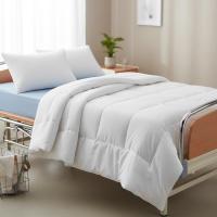 China Hospital Home Bedding Comforter Sets Featuring Polyester Fill Material 150 to 400gsm Designed for Medical and Easy Maintenance for sale