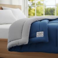 China Reversible Solid Microfiber Comforter Tumble Dry Safe Single Double Queen King Sizes Designed for Durability and Comfort for sale